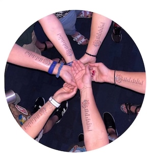 Custom Bar/pub Crawl Temporary Tattoos, Pub Crawl Check List ...