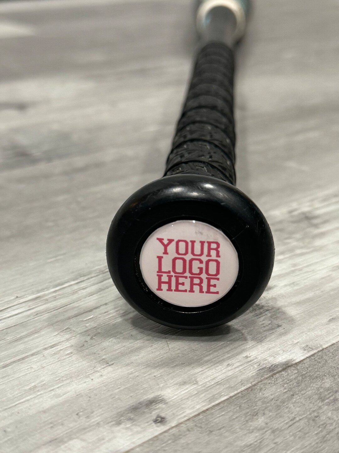 Team Logo Baseball 3D Knob Sticker, Softball Bat Sticker, Personalized ...