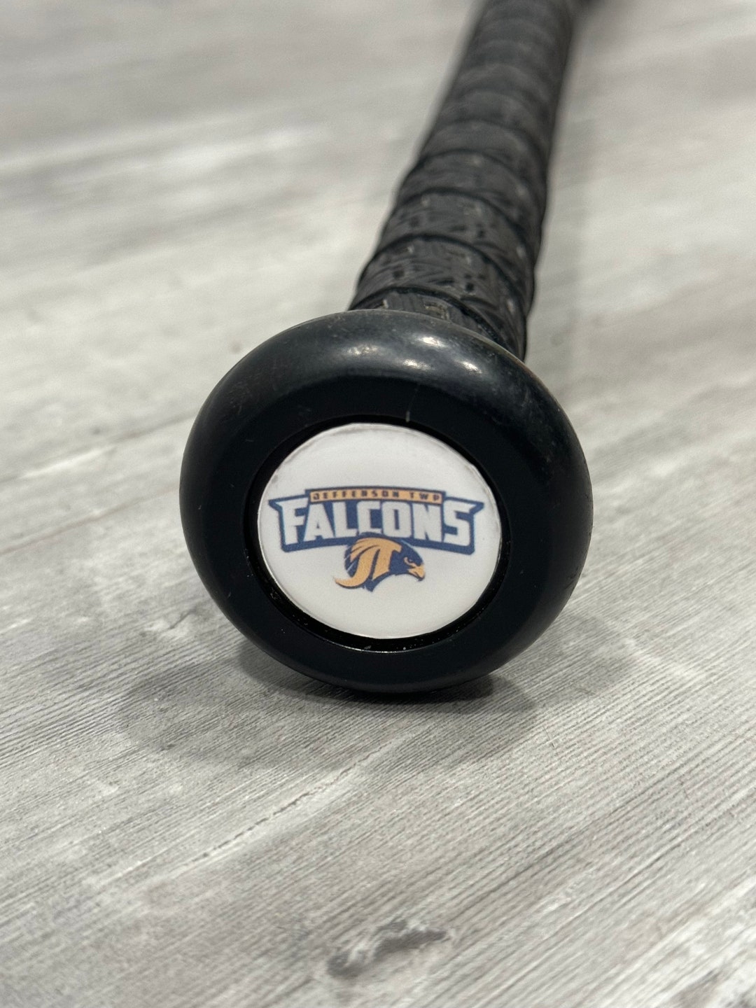 Team Logo Baseball 3D Knob Sticker, Softball Bat Sticker, Personalized ...