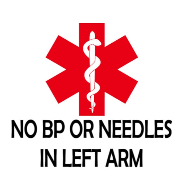 Temporary Tattoos Medic Alert - Etsy