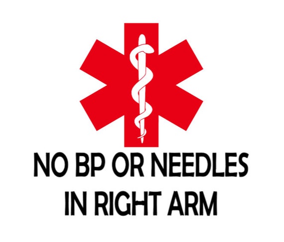 Custom Medical Alert Temporary Tattoos Medical Condition No - Etsy