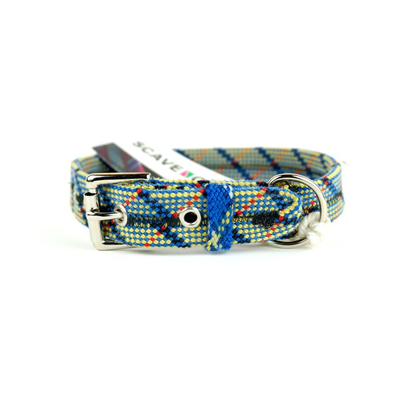 Scavenger Climbers Earth Dog Collar Handmade From Retired - Etsy