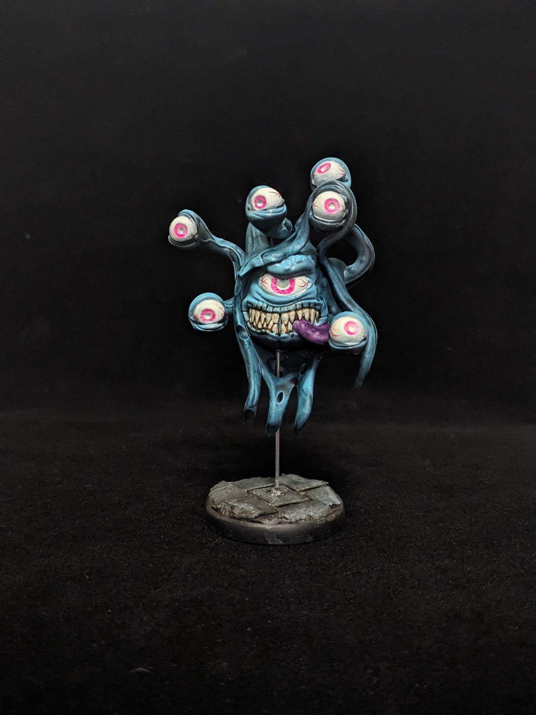 Dnd Dungeons and Dragons Blue Beholder 1 Hand Painted Miniature - Etsy