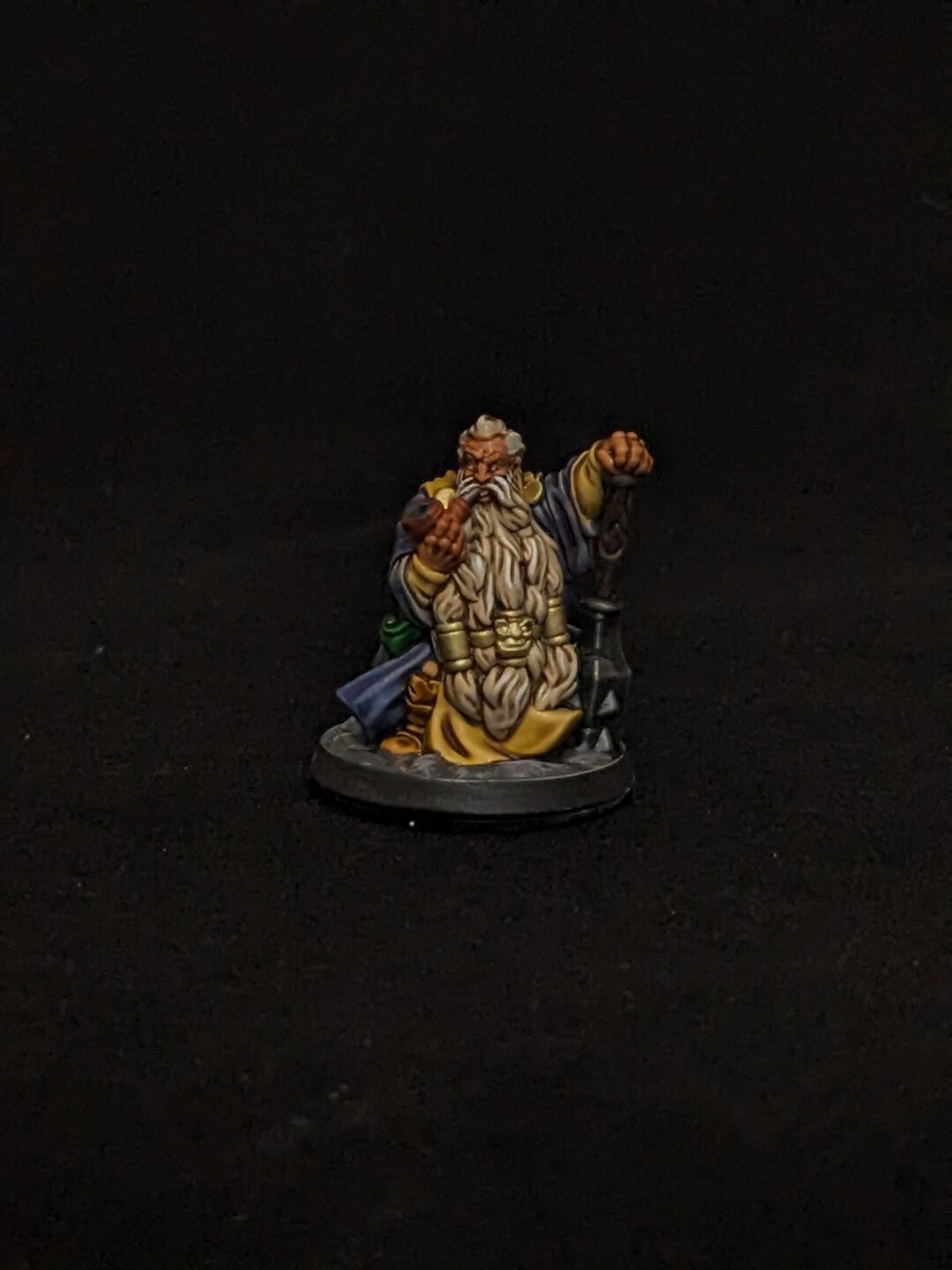 Legendary Long-bearded Dwarf Miniature - Borin Stonebeard - Hand ...