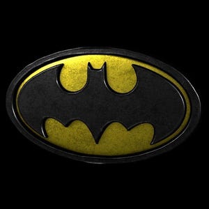 Batman Logo STL File 3D Printable Gotham Emblem - Etsy