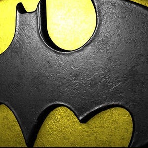 Batman Logo STL File 3D Printable Gotham Emblem - Etsy