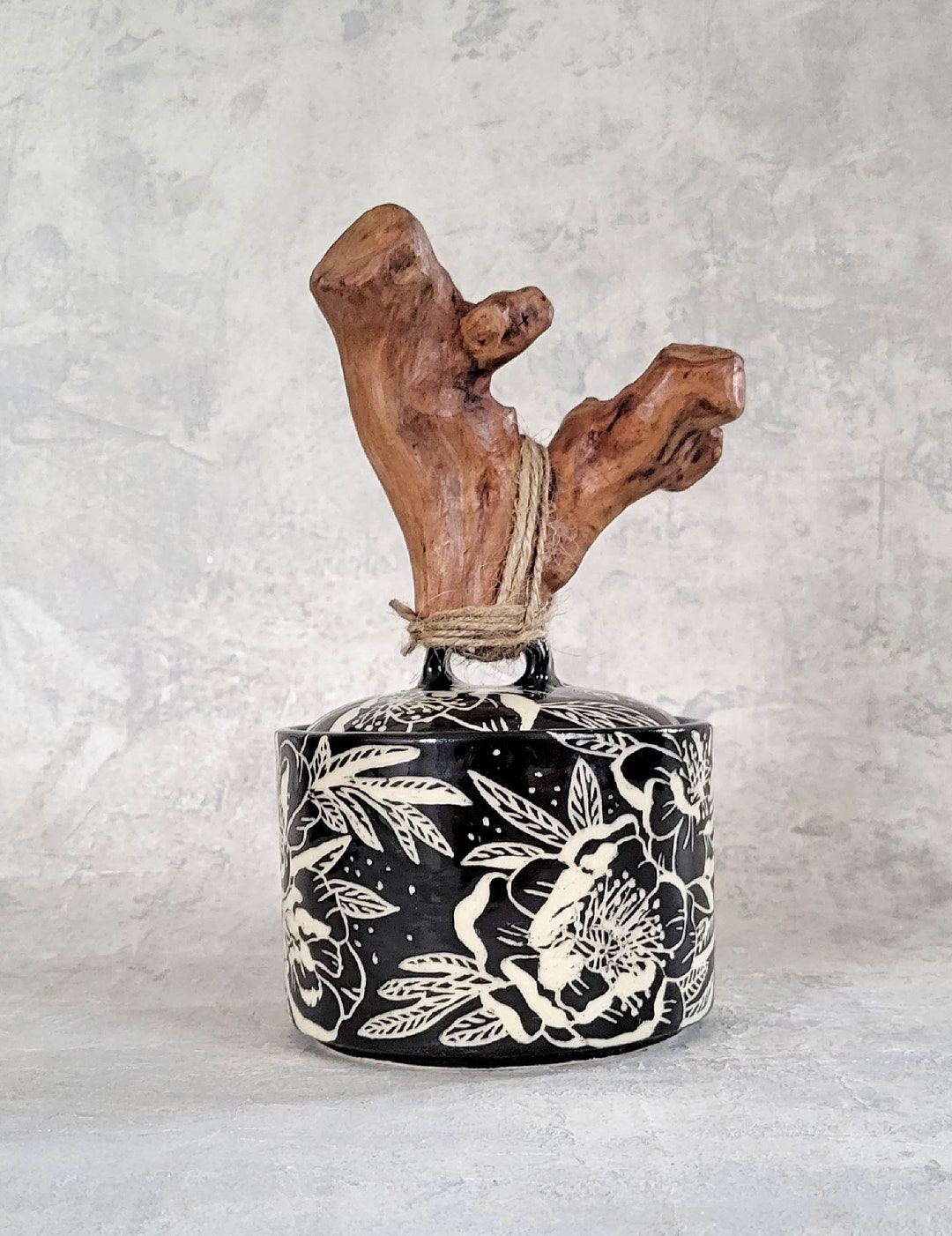 Terracotta Box Ceramic Peonies - Etsy