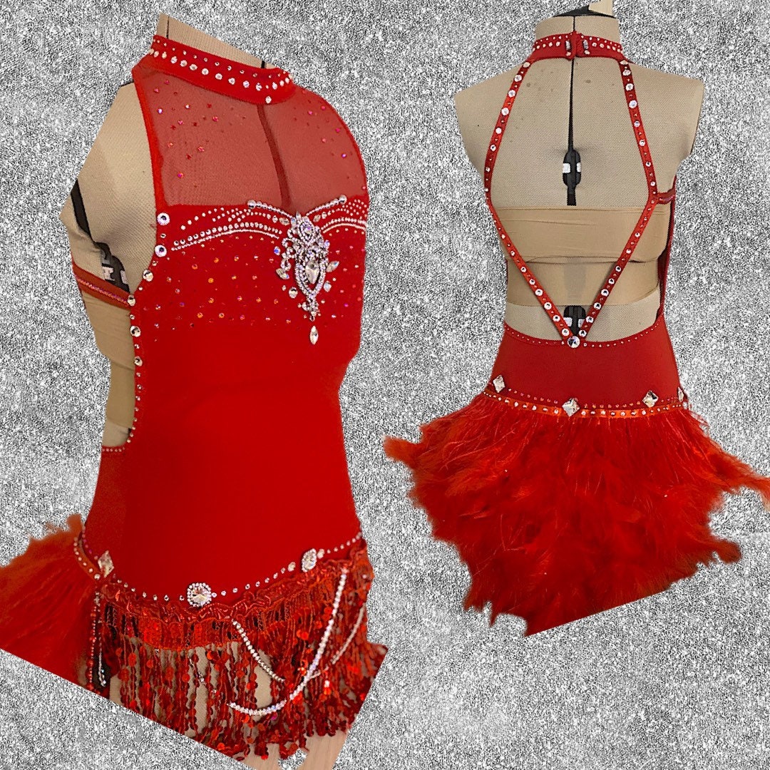 Traje de baile personalizado / Ropa de concurso de nivel | Etsy