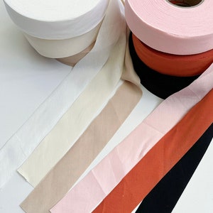 30mm Bias Binding Tape, Fabric Binding Tape, Un-folded Cotton Binding ...