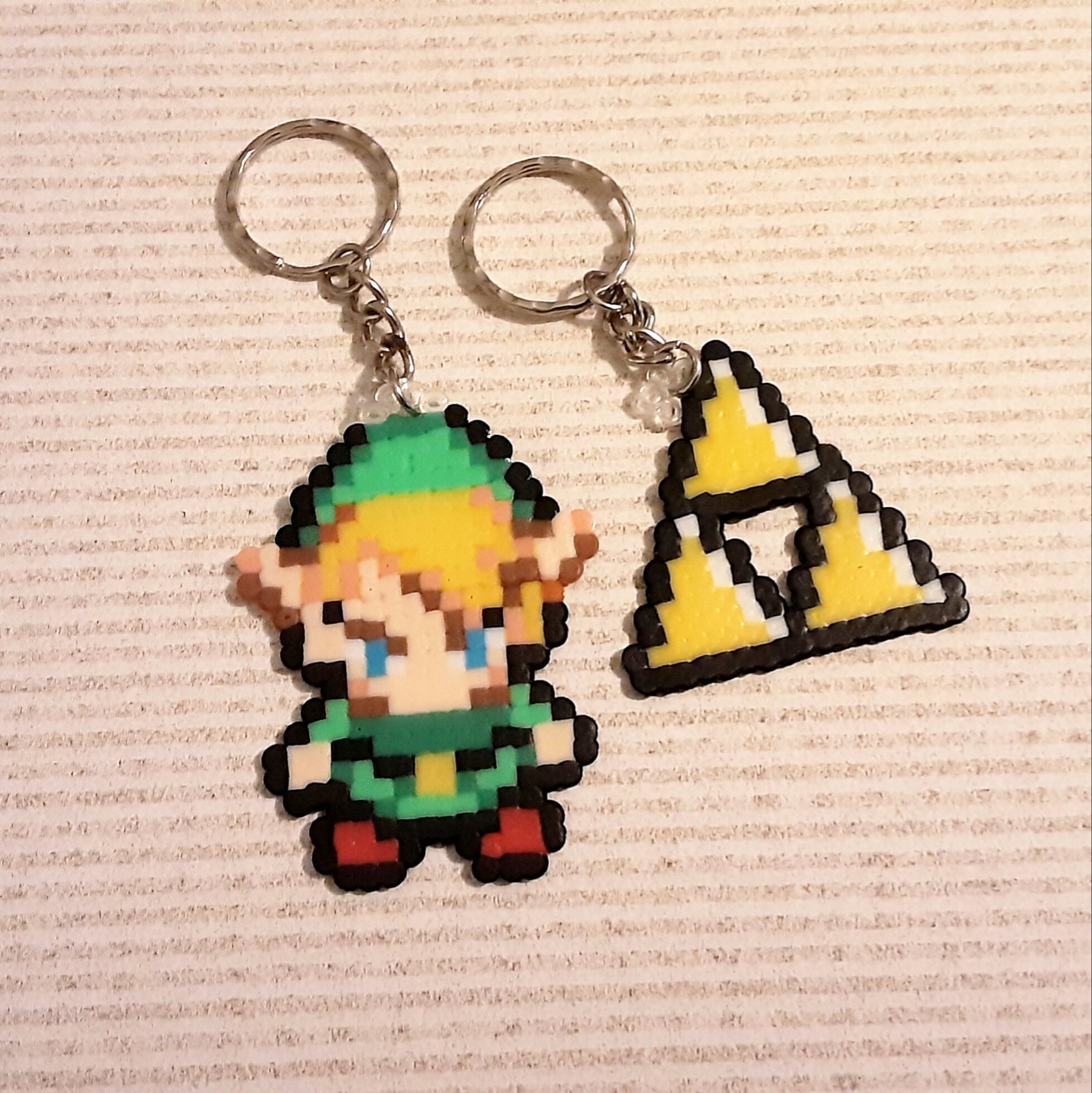 The Legend of Zelda Link Triforce Pendant Iron Beads - Etsy