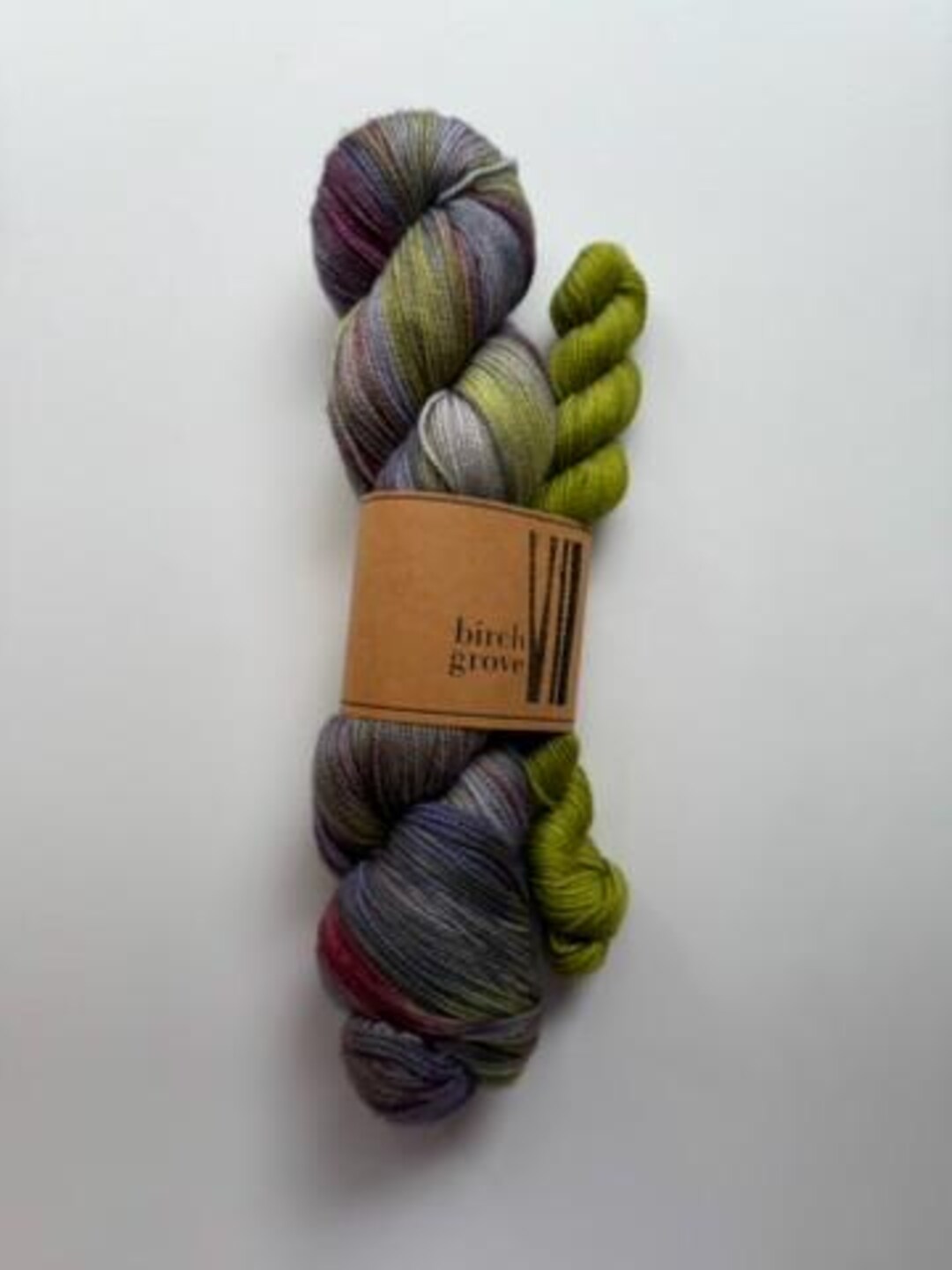 Birch Grove - Amethyst & Peridot - Fingering Weight Sock Set - Destash ...