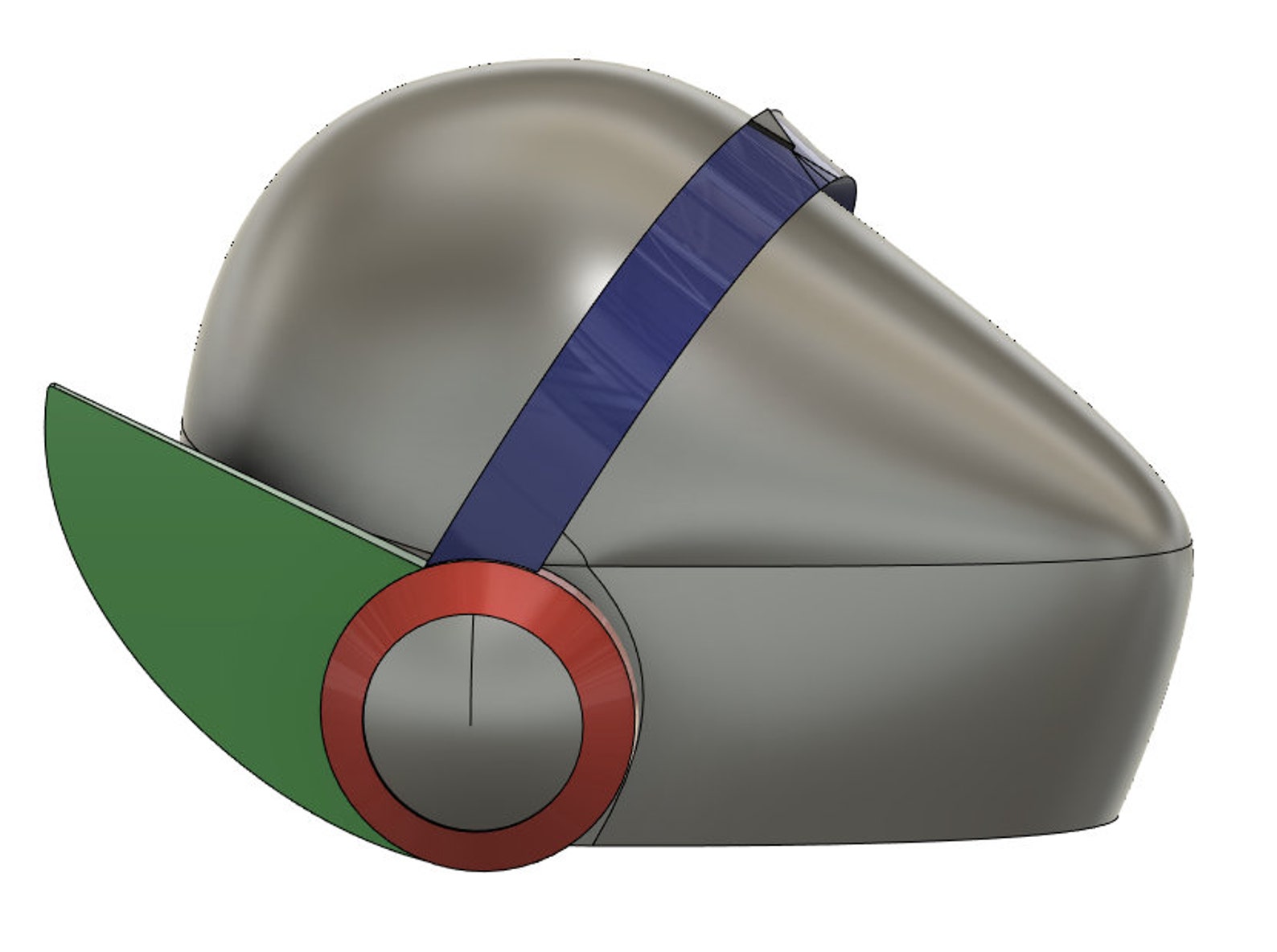 Protogen Helmet 3D Model - Etsy Australia