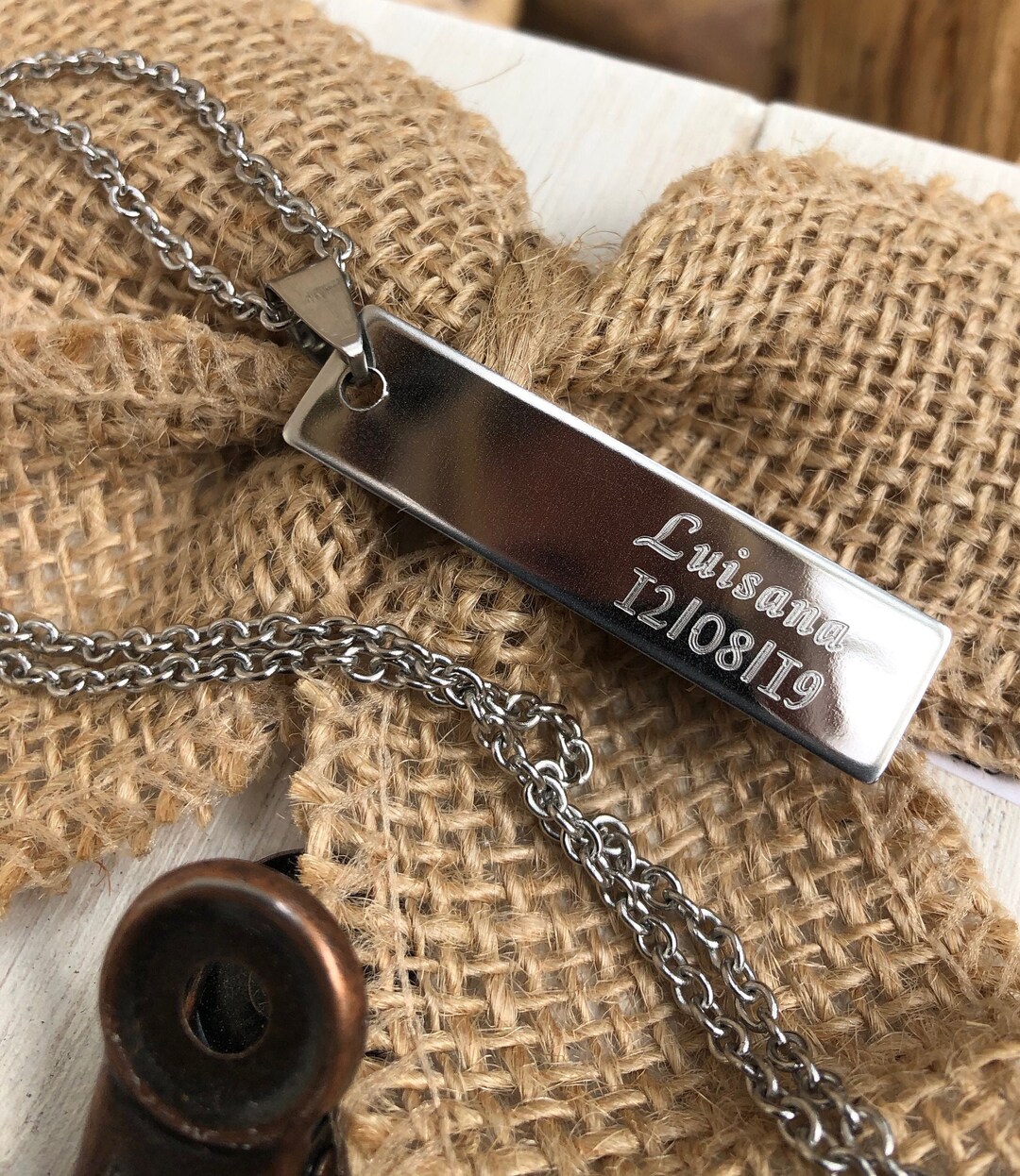 Personalized Men Necklace,stainless Steel Necklace for Men,custom ...