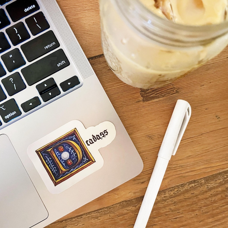 Illuminated Letter - Etsy