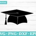 Graduation Cap Svg - Cap With Tassel Download Svg, Graduation Hat and ...