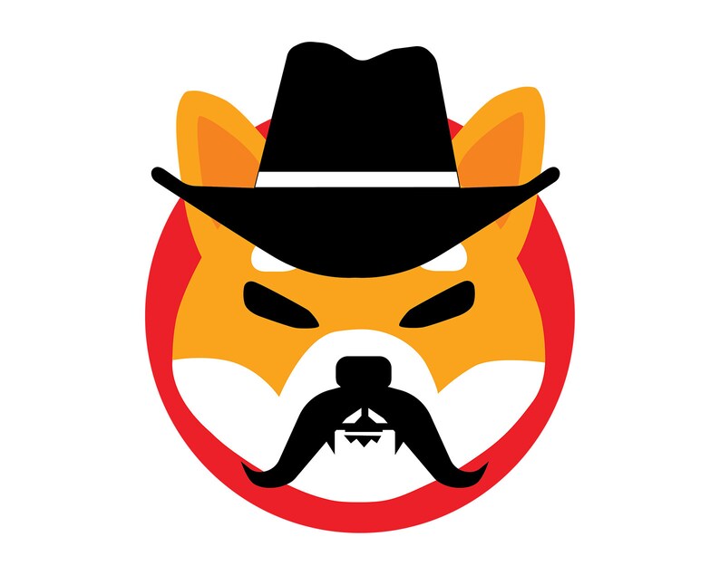 Shiba Inu Cowboy Hat Digital Download Svg, Shiba Inu Crypto. Vector Cut ...