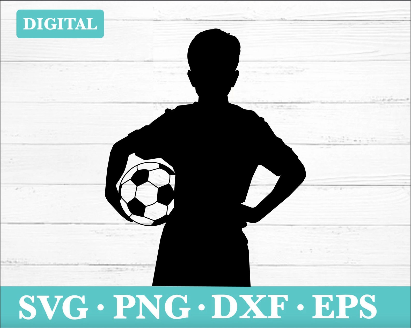 Boy Soccer Player Holding Ball Svg - Holding Soccer Ball Download Svg ...