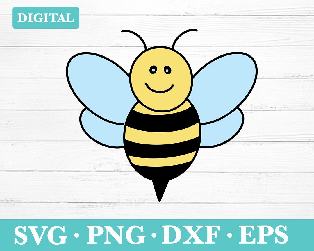 Honey Bee Download Svg, Bumblebee Clipart, Honeycomb Silhouette SVG ...