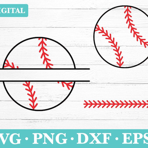 Baseball Lines Svg - Etsy