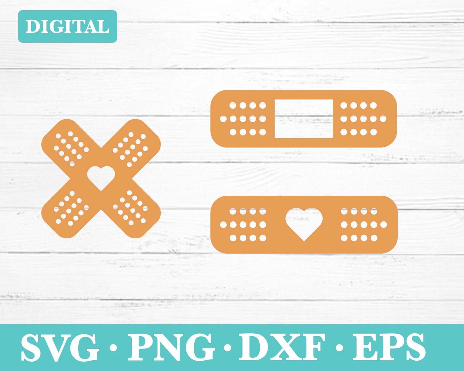 Bandage Symbol Svg, Band Aid Outline Digital Download Svg, Medicine ...