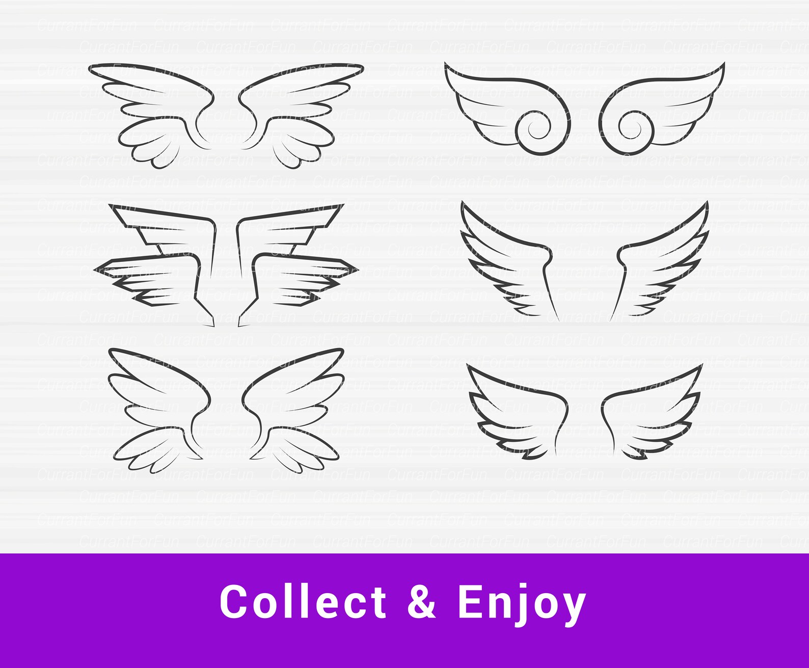 Wings Svg Angel Wings Svg Wings Silhouette Wings Cut File Etsy