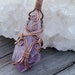 Amethyst Dog Tooth Dragon Tooth Amethyst Antiqued Copper Wirewrap - Etsy