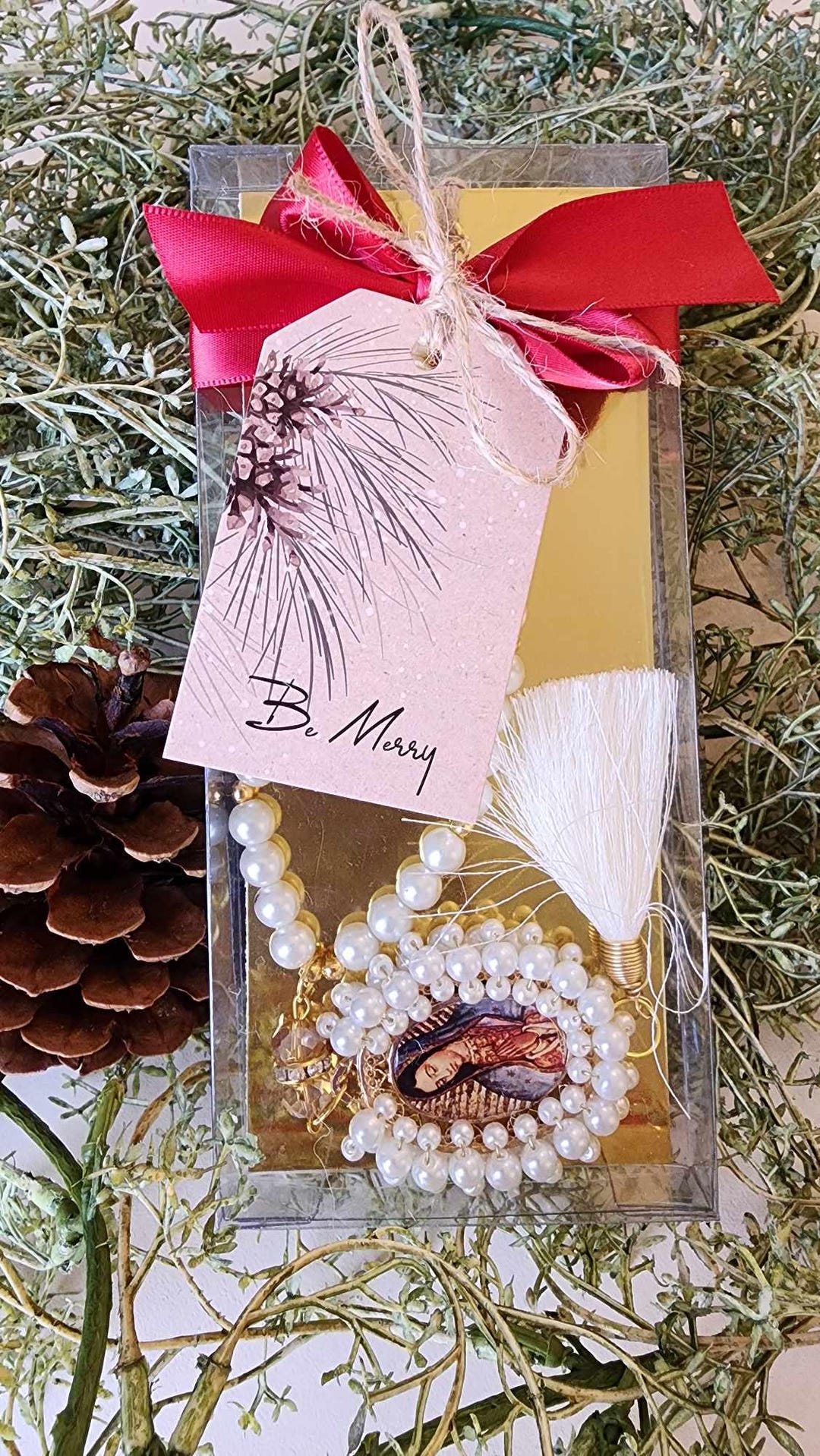 Christmas Gifts/hanging Car Ornament With Blessing of Our Lady of ...
