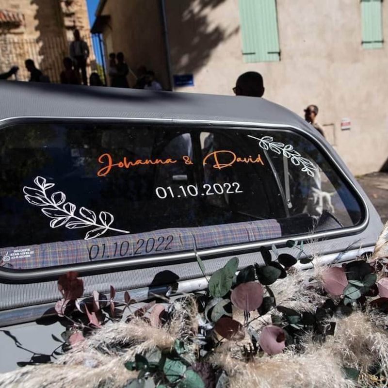 Buy Wedding Car Stickers Online In India - Etsy India