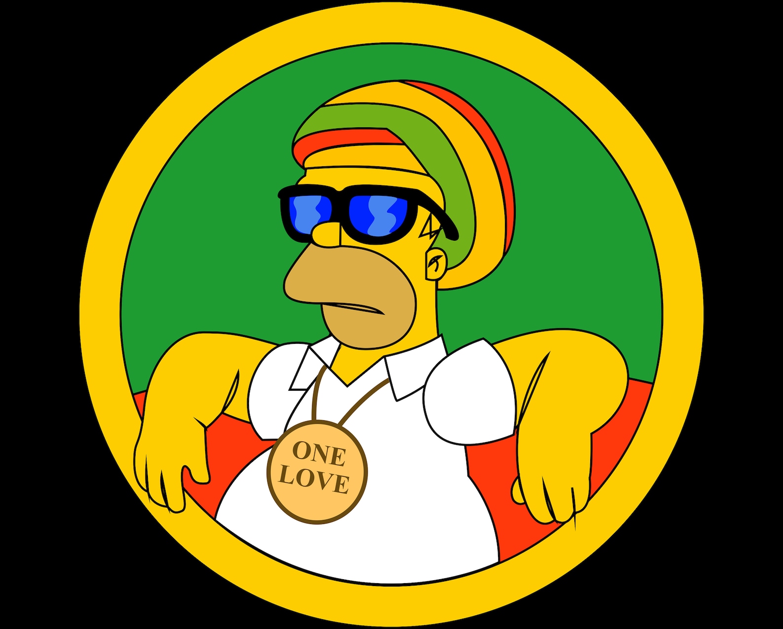 Simpsons Svg Homer Svg Rasta Drugs Weed Smoke 420 Retro - Etsy