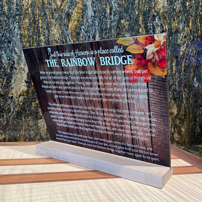 Personalized Pet Memorial Gift Desk Picture Frame the - Etsy