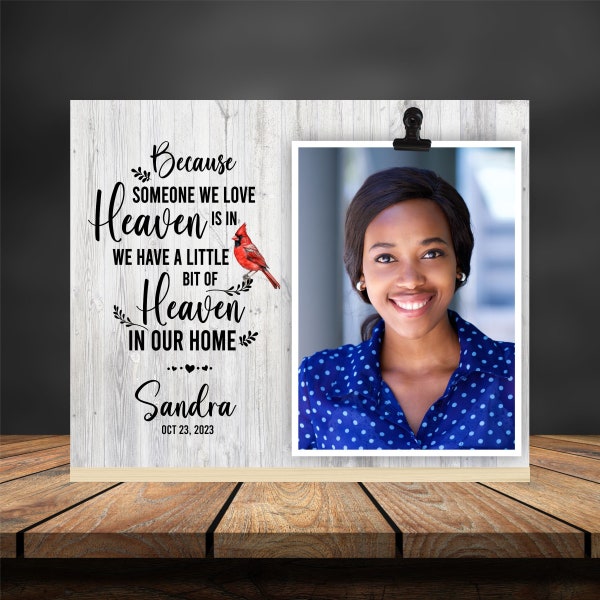 Red Cardinal Photo Frame - Etsy