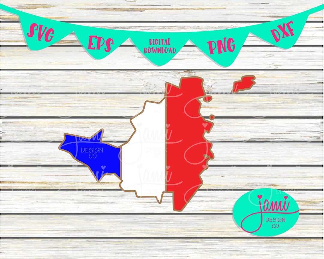 St Martin France Flag Svg Digital Download File | Clip Art | DXF | EPS ...