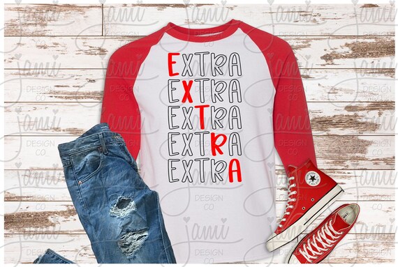 Extra Svg Digital Download File Clip Art Svg File EPS File AI - Etsy