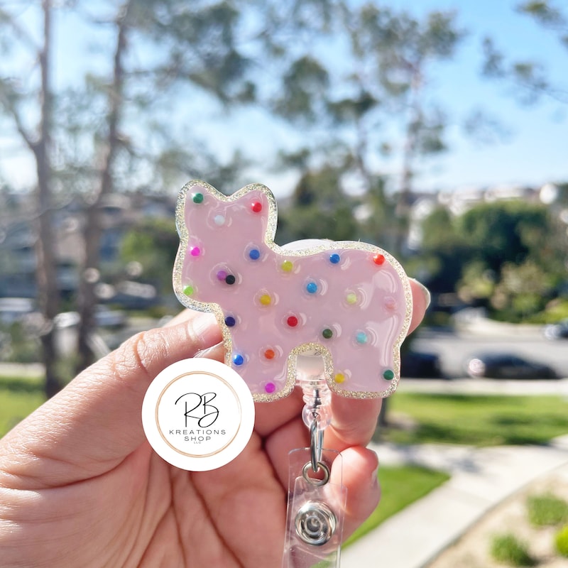 Cute Badge Holder - Etsy