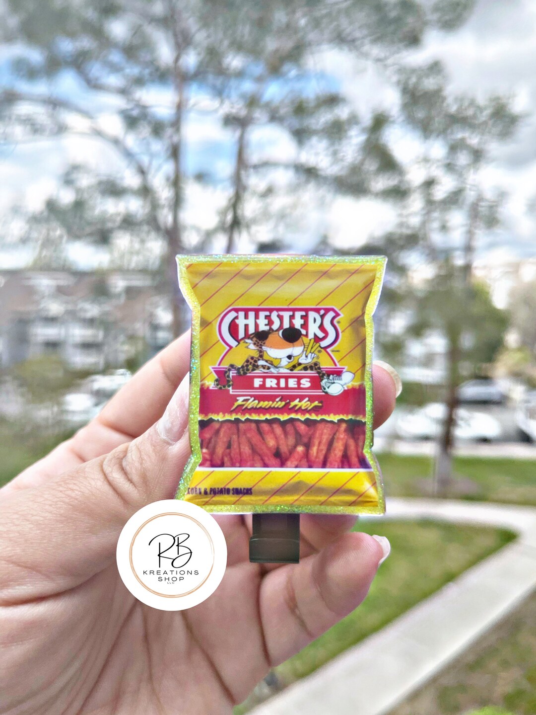 Hot Fries Chip Badge Reel | Nurse Badge Reel | Chips ID Badge Holder ...