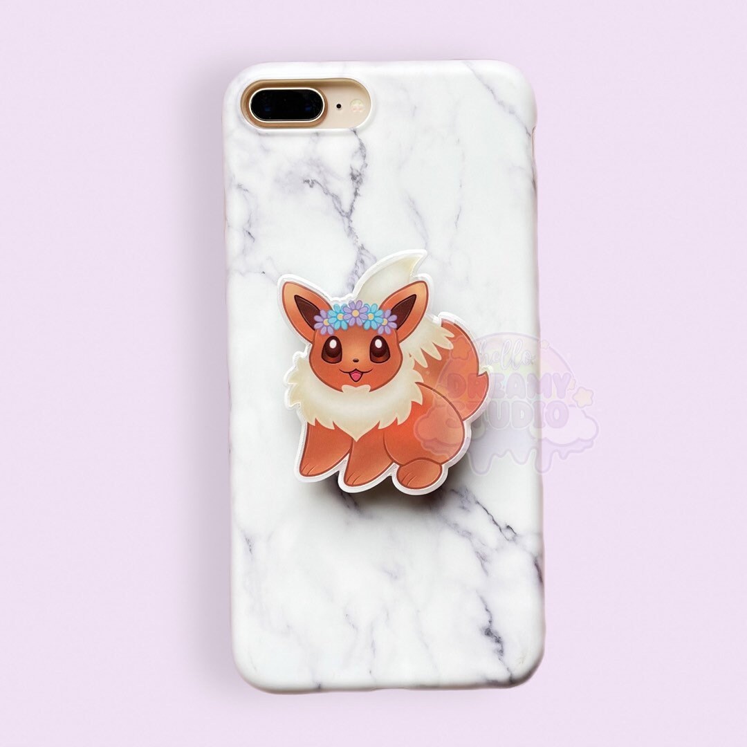 Fox Poki Phone Grip - Etsy
