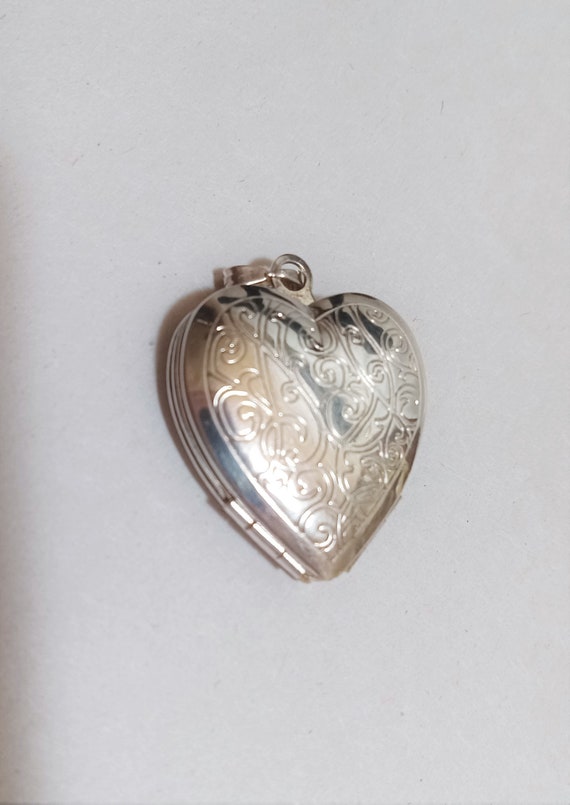 Vintage locket heart - Gem