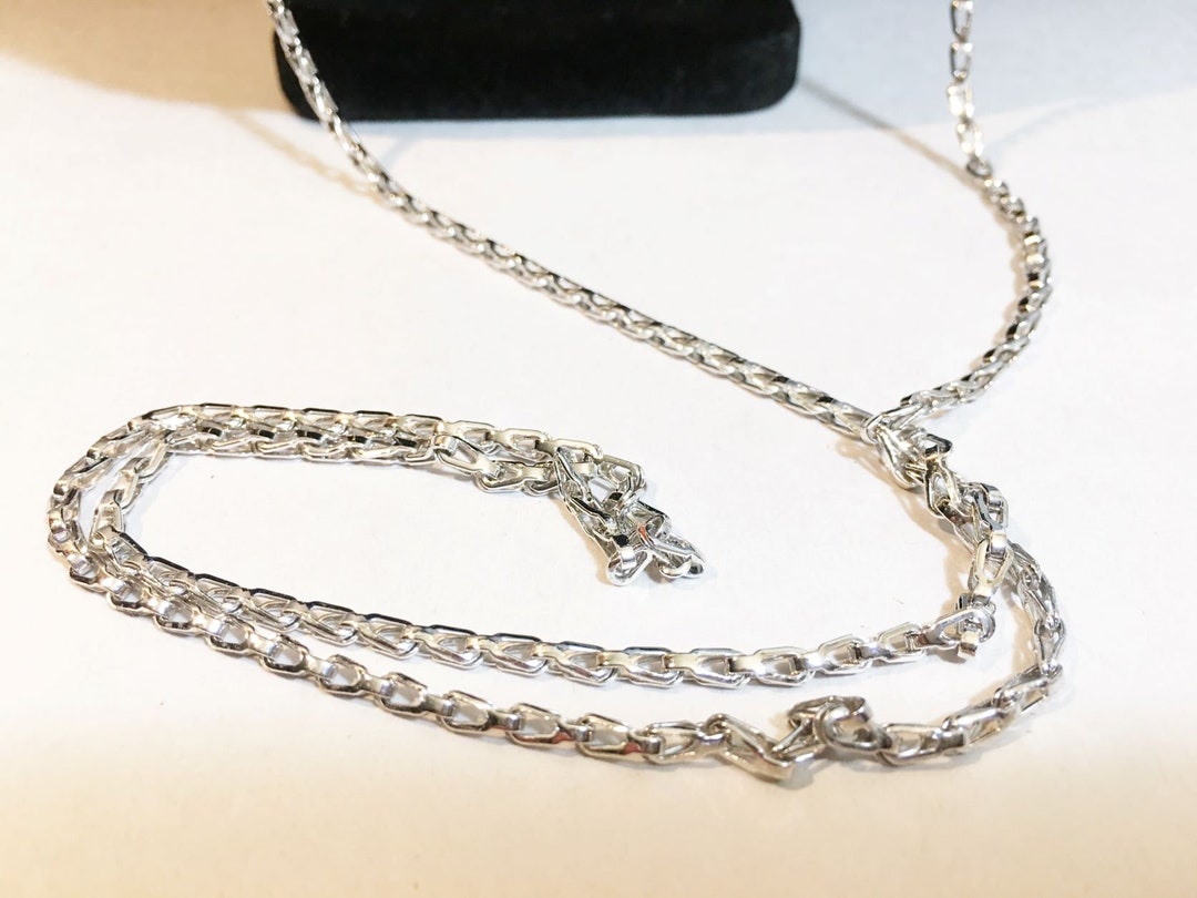 Vintage Vendome 52 Ladder Chain Necklace Vendome Ladder Opera Chain ...