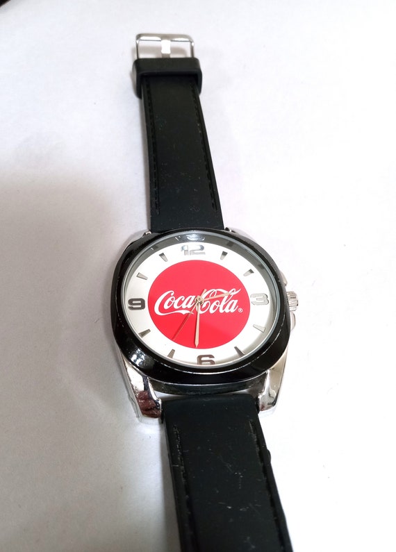 ACCUTIME Official Coca Cola Company Wrist Watch; Vint… - Gem