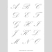 English Calligraphy Guide and Exercises - Downloadable PDF - Etsy