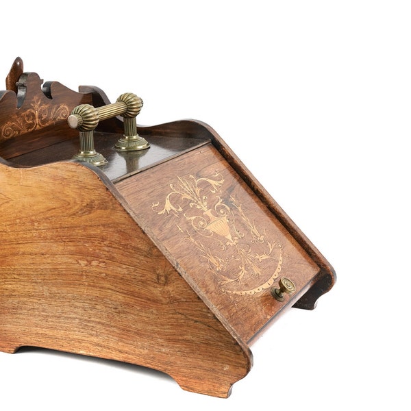 Antique Wood Coal Box - Etsy