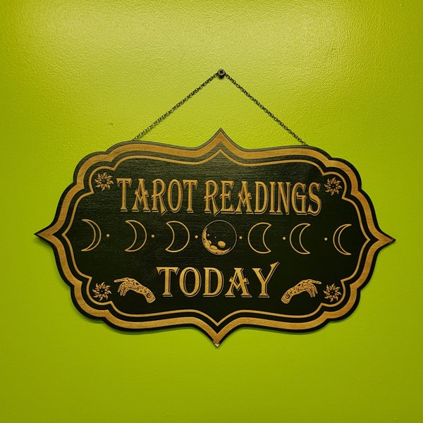 Tarot Reader Sign - Etsy