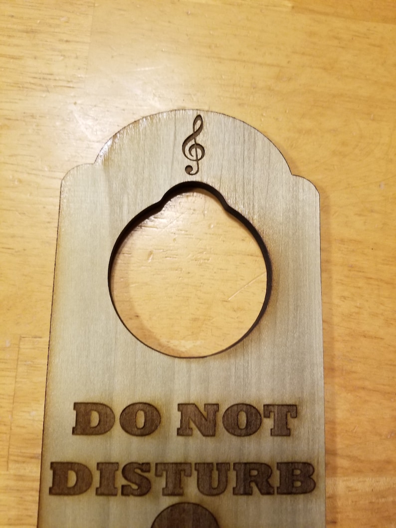 Do Not Disturb Recording In Progress Engraved Door Hanger Etsy