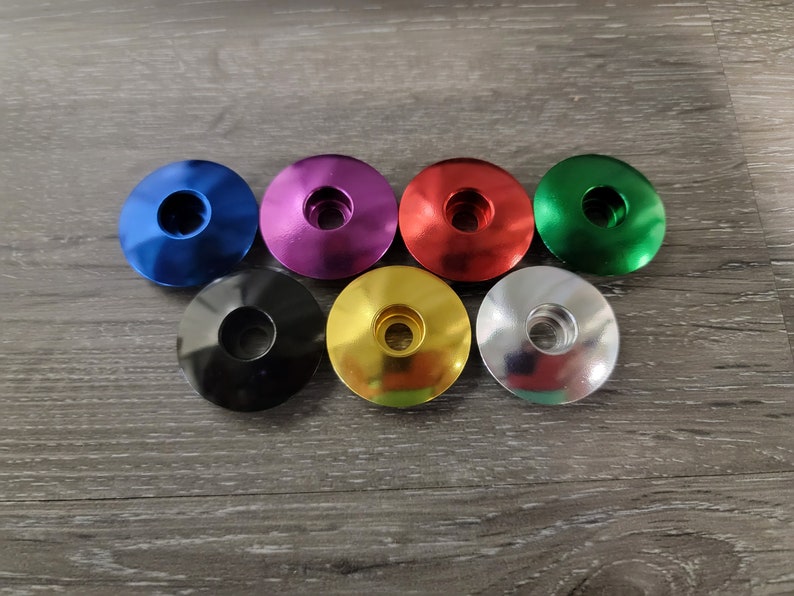 I Make Your Custom Bicycle Headset Stem Top Cap 1 1/8" Road Mountain ...