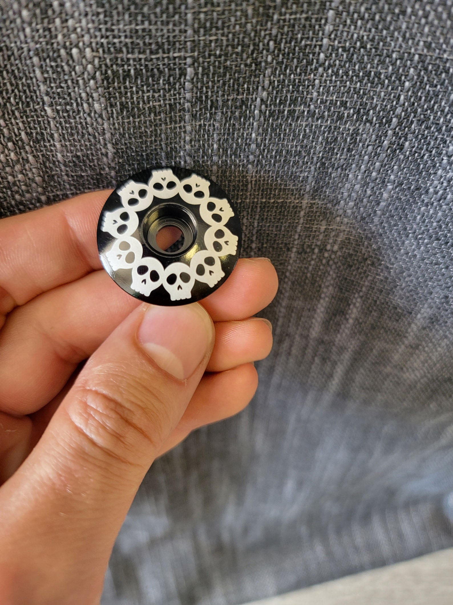 I Make Your Custom Bicycle Headset Stem Top Cap 1 1/8 - Etsy