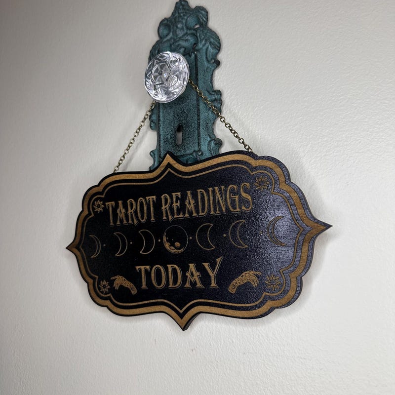 Tarot Reader Sign - Etsy