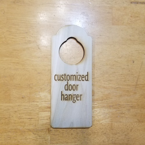 Writing Do Not Disturb Engraved Door Hanger Sign - Etsy