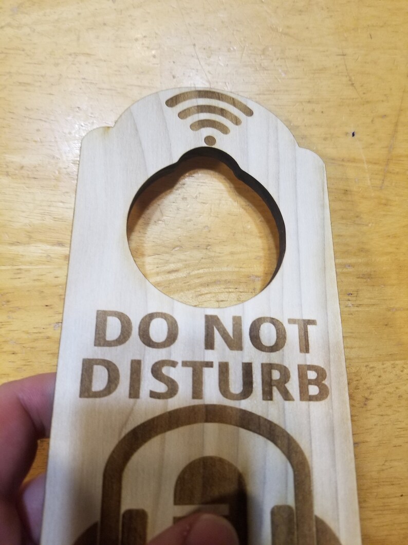 Do Not Disturb Streaming in Progress Engraved Door Hanger Sign - Etsy