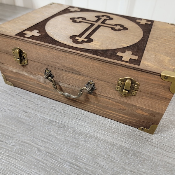 Stained Glass Prayer Box - Etsy