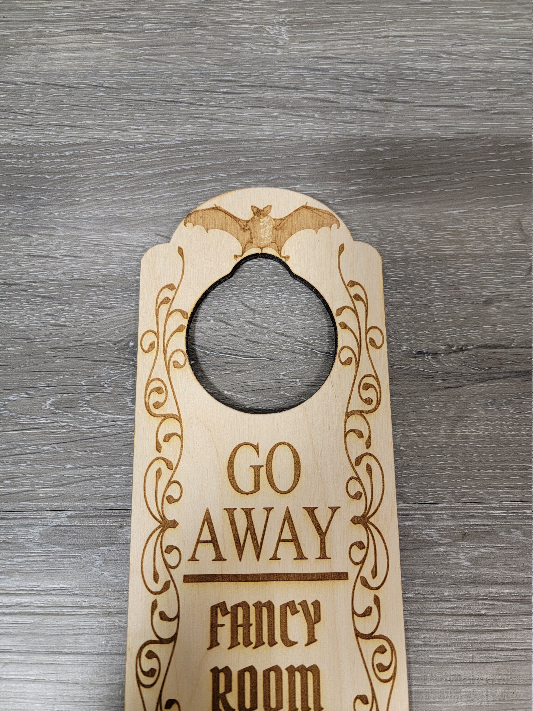 Fancy Room Secret Meeting Engraved Door Hanger Sign What We Do - Etsy